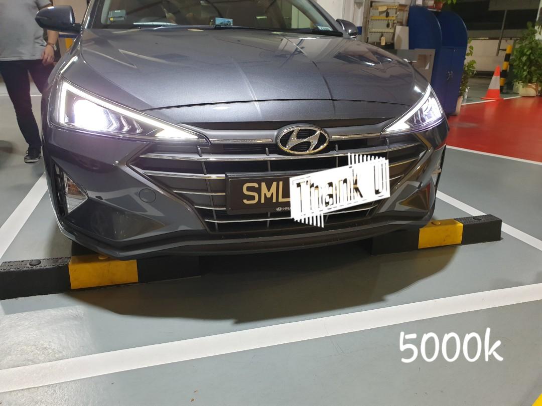 Headlight bulb change/replacement for Hyundai Avante 2019 ( Halogen ...