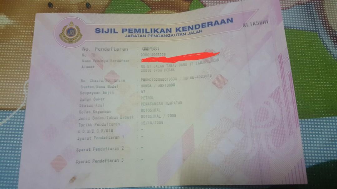 HONDA WAVE 100R, Motorbikes on Carousell