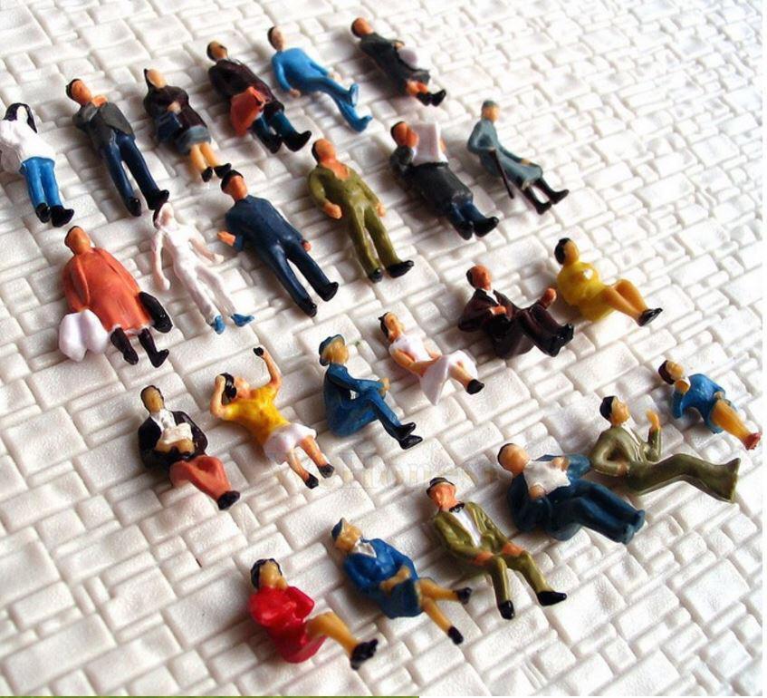 Human Figurines: HO Scale Miniature| Photography| Miniature Human ...