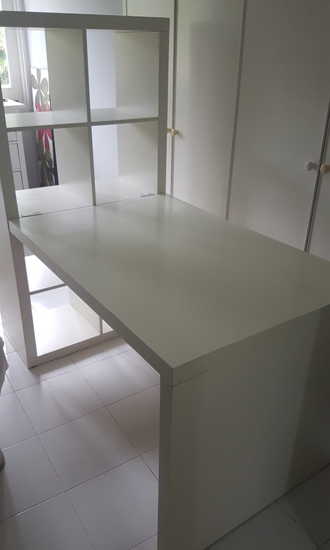 Ikea Study Table and storage, Furniture & Home Living, Furniture ...