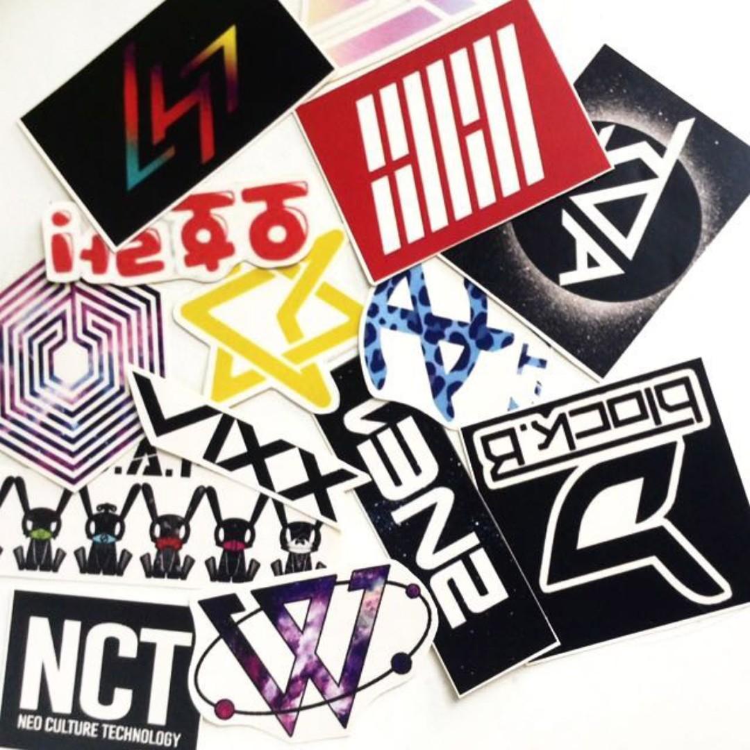 Kpop Brand and Logo Stickers, Hobbies & Toys, Memorabilia ...