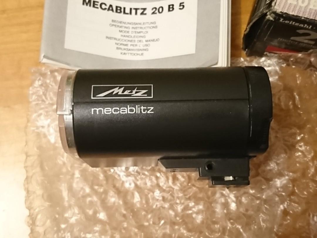 Metz Mecablitz 20 B-5 相機 閃光燈 Germany 德國, 攝影器材, 攝影配件, 腳架 - Carousell