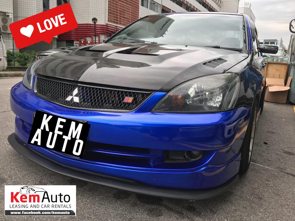 Full Mod Candy Blue MITSUBISHI LANCER CS3 1.6L Manual Drift Racing ...