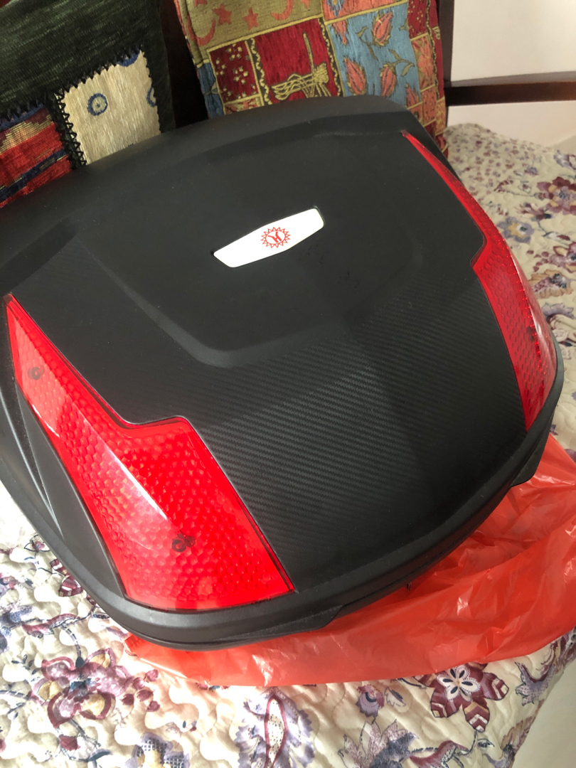 Motorcycle Box, Motorcycles, Motorcycle Accessories on Carousell