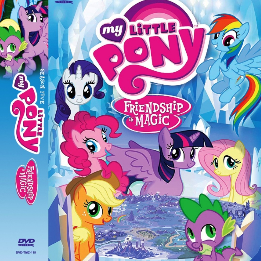 My Little Pony Friendship Is Magic Season 5 DVD, Hobbies & Toys, Music ...