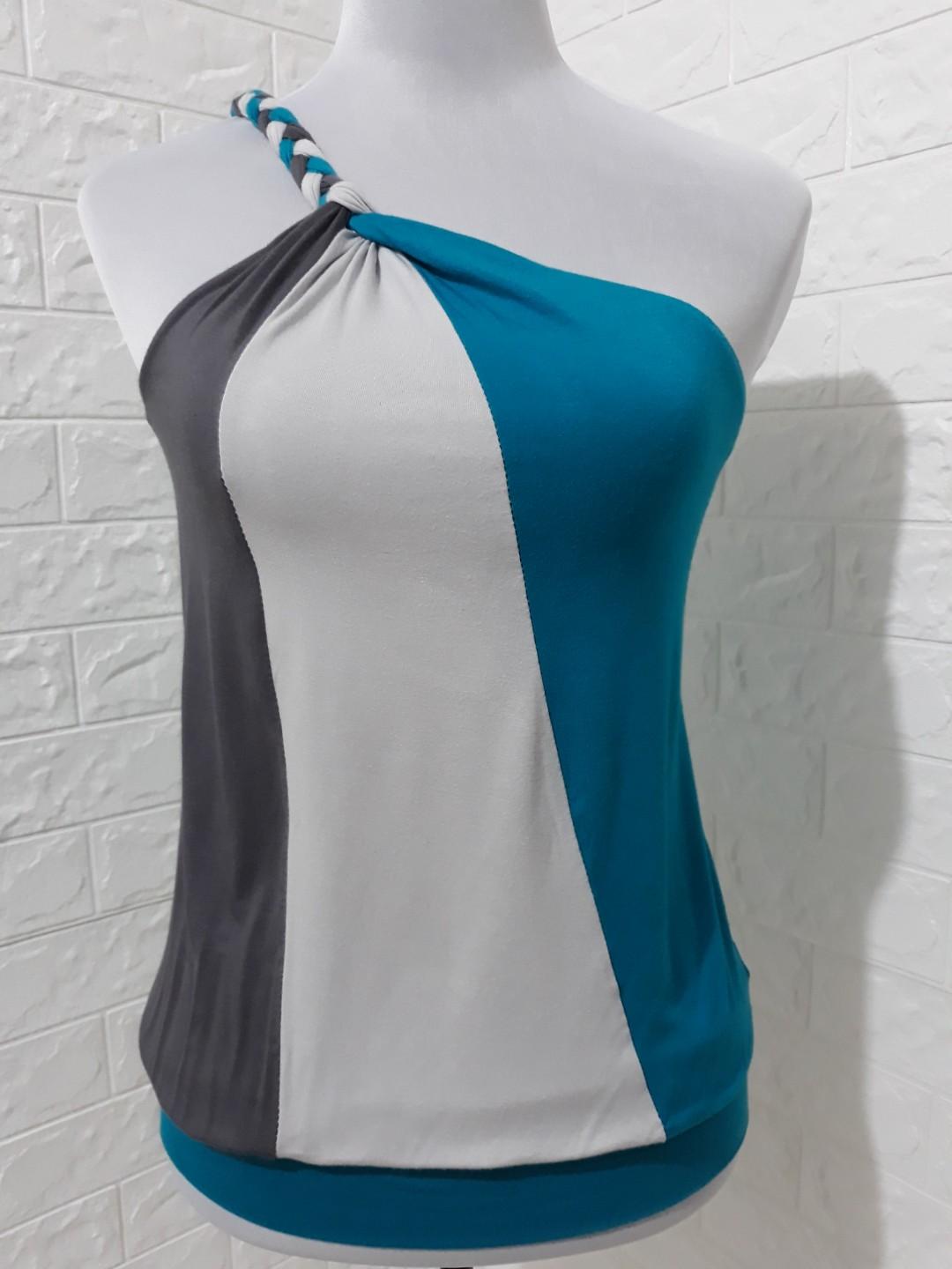 SINGLE STRAP TOP, Women's Fashion, Tops, Sleeveless on Carousell