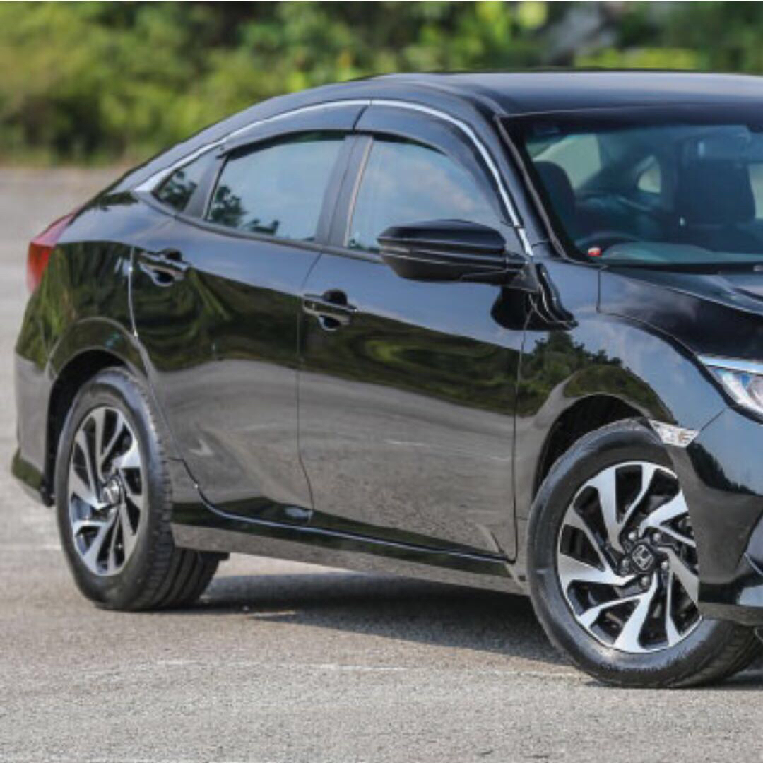 ORIGINAL BRAND NEW Honda Civic Modulo Utility Package Door Visor, Auto ...