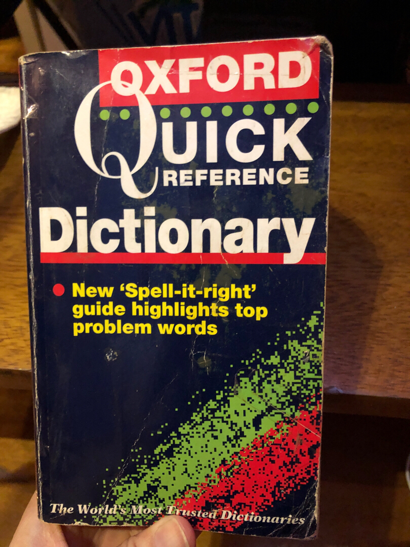 Oxford Quick Reference Dictionary, Hobbies & Toys, Books & Magazines ...