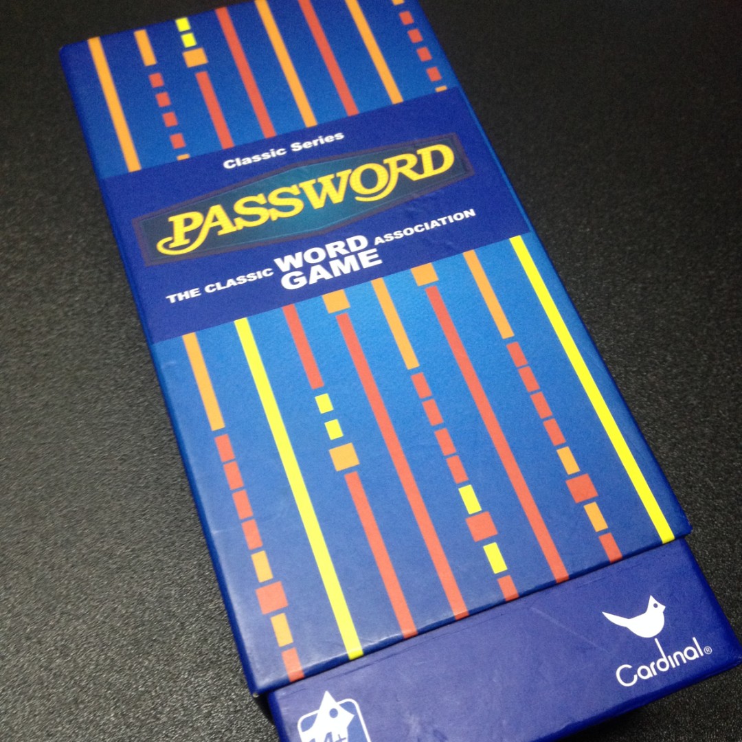 Password Game (Word Game/Card Game), Hobbies & Toys, Toys & Games on ...