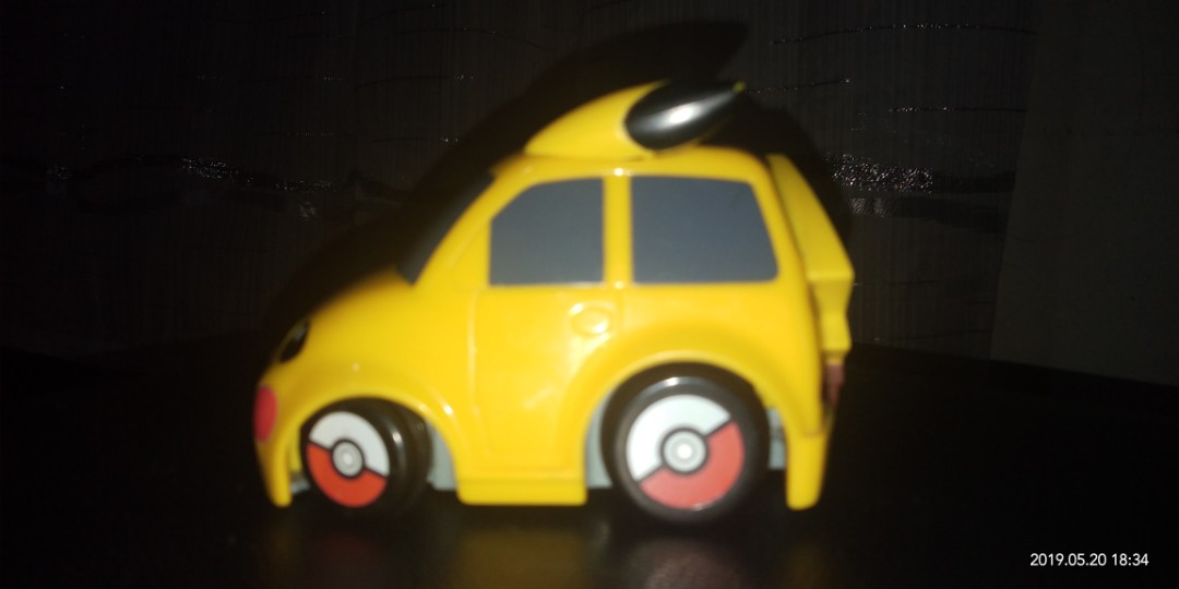 Pikachu car, Hobbies & Toys, Toys & Games on Carousell