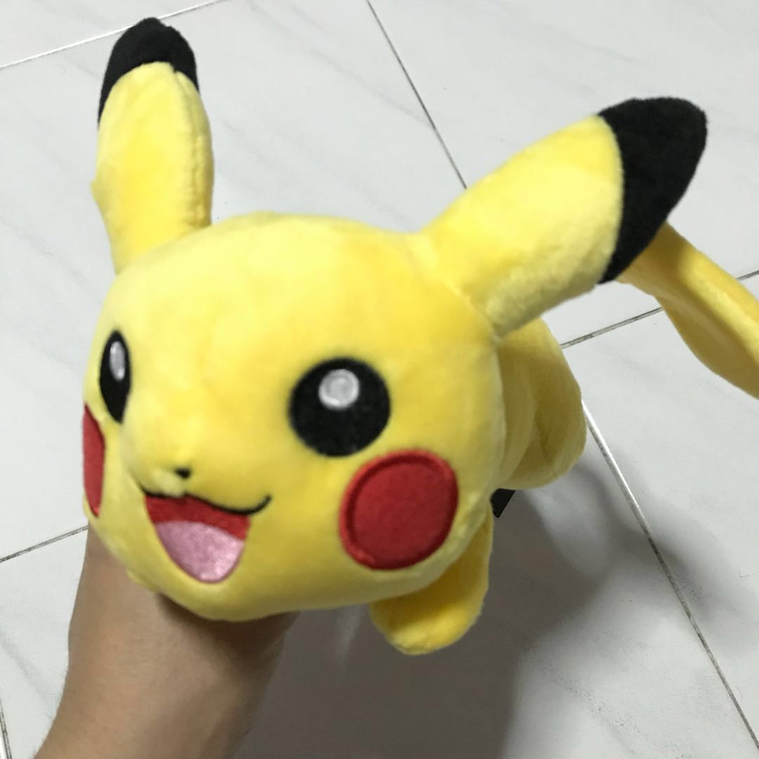 Pikachu Soft Toy, Hobbies & Toys, Toys & Games on Carousell