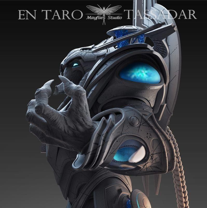 [PO] Starcraft Statue Protoss Artanis, Hobbies & Toys, Toys & Games on ...