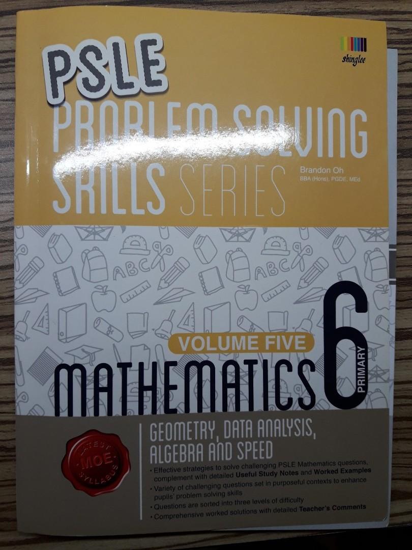 PSLE Problem Solving Skills Series Mathematics Primary 6, Hobbies ...