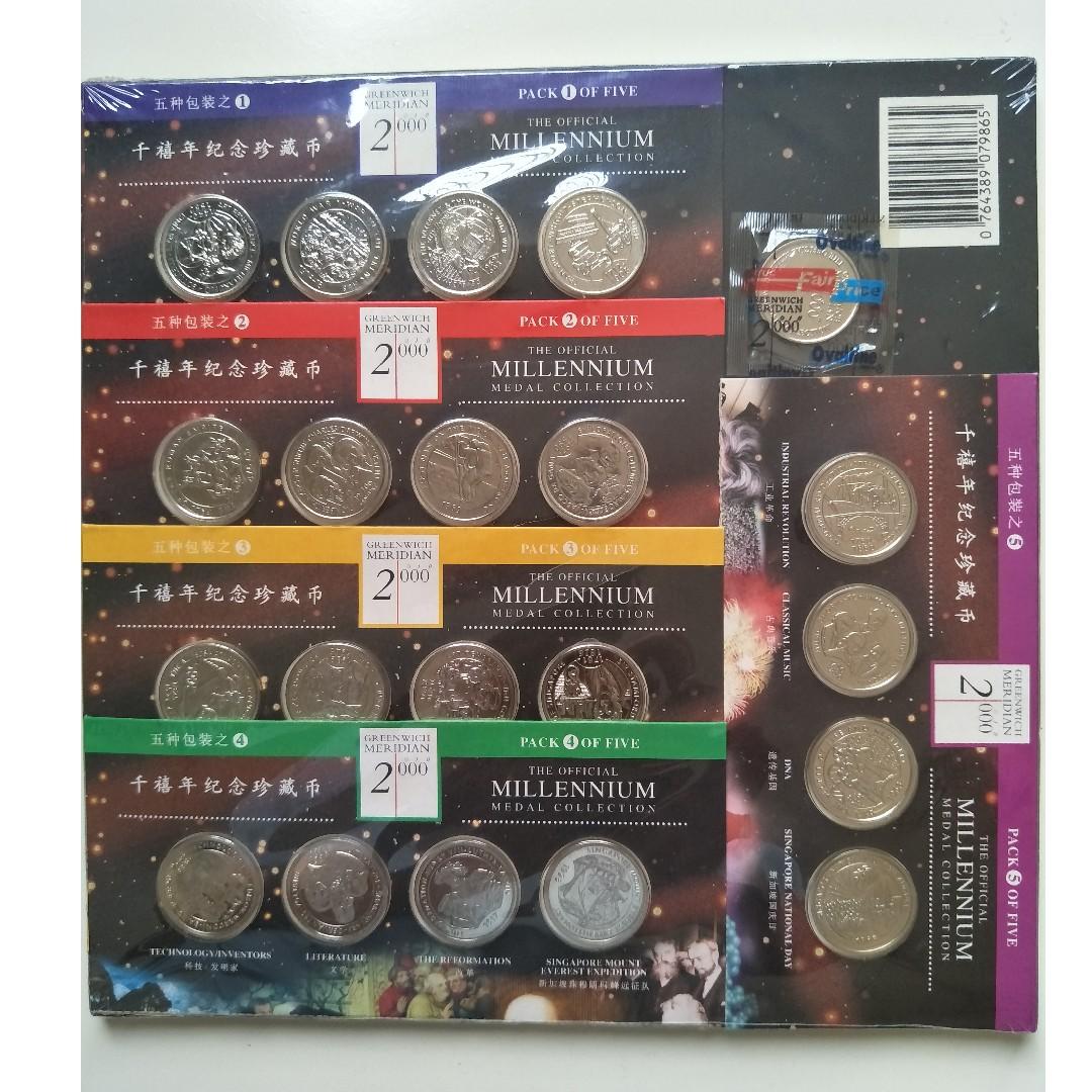 Remember Y2000? The Official Millennium Medal Collection, Vintage ...