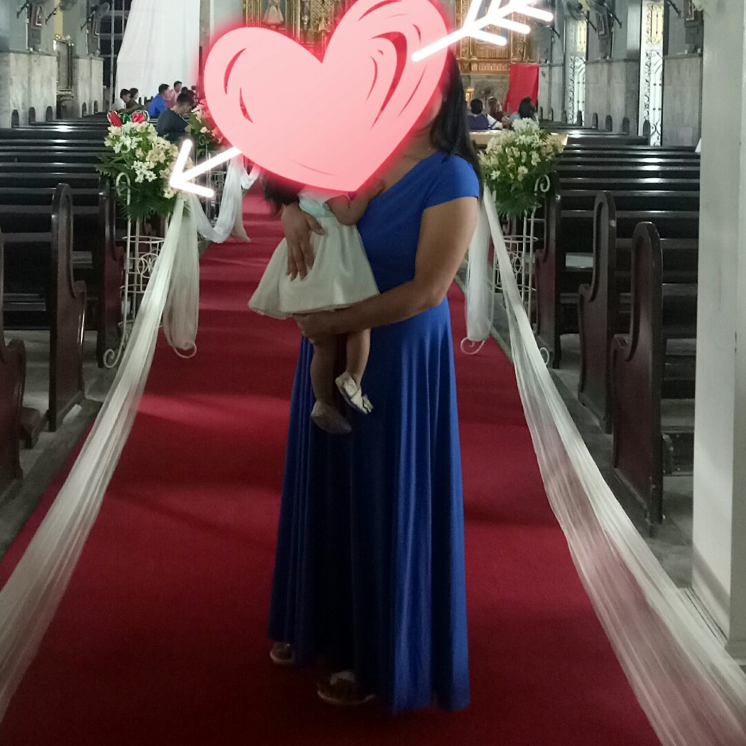 Royal Blue Infinity Dress, Women's Fashion, Dresses & Sets, Dresses on ...