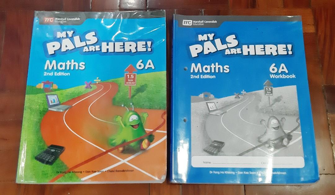 Set: My Pals are Here! Math Textbook & Workbook (6A), Hobbies & Toys ...