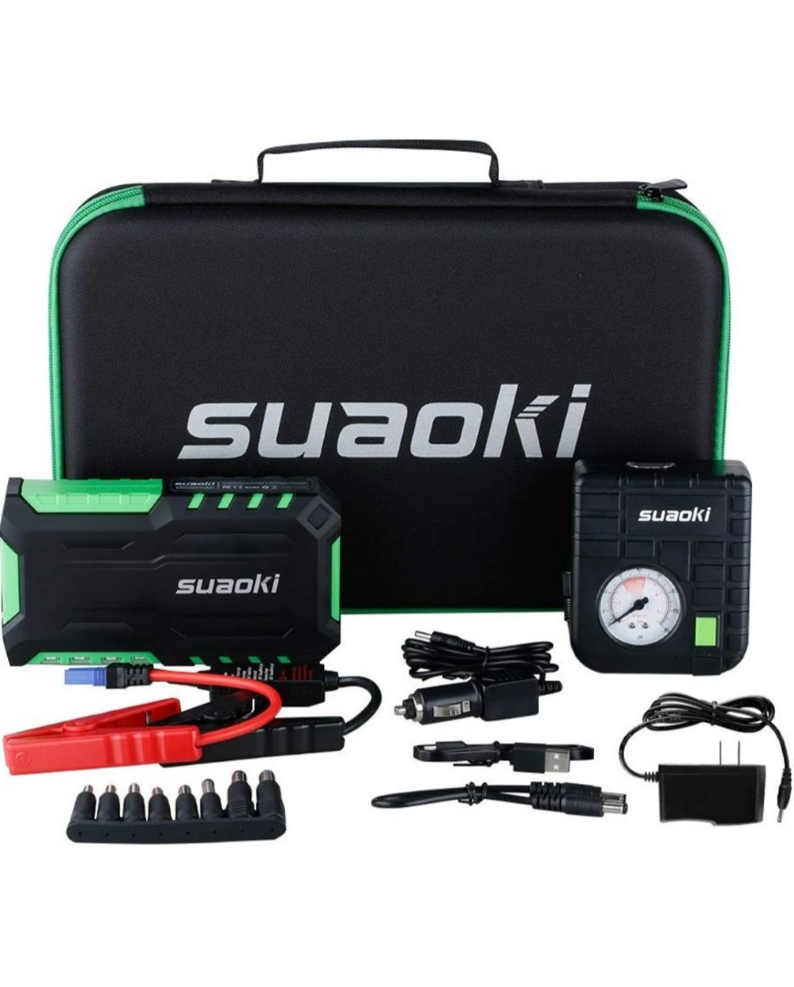 Suaoki G7 Plus Jump Starter, Car Accessories, Accessories on Carousell