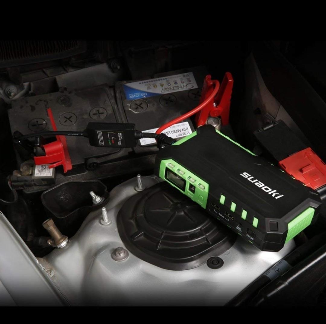 Suaoki G7 Plus Jump Starter, Car Accessories, Accessories on Carousell