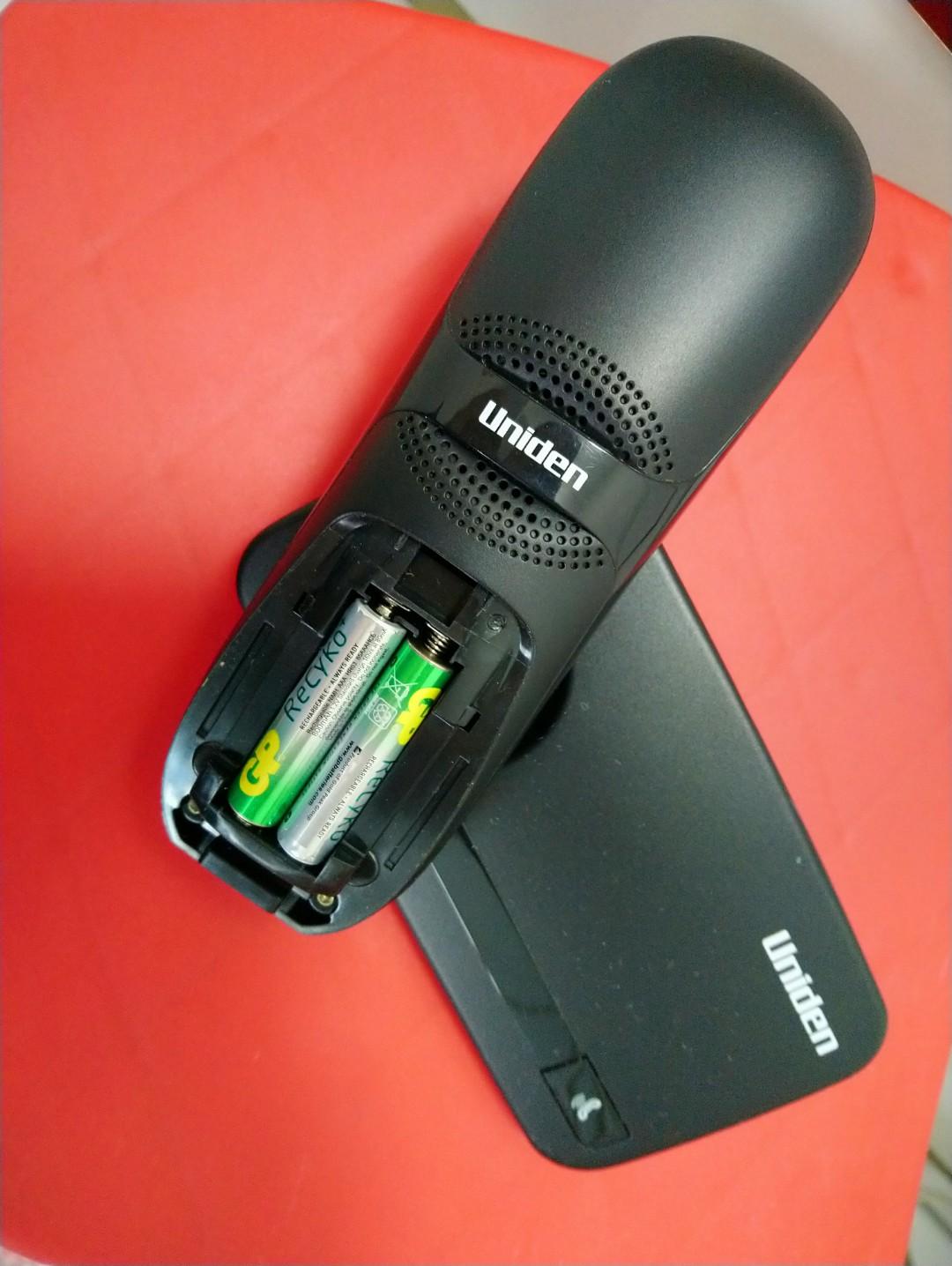 Uniden cordless phone AT4102 Black cordless phone, Mobile Phones ...