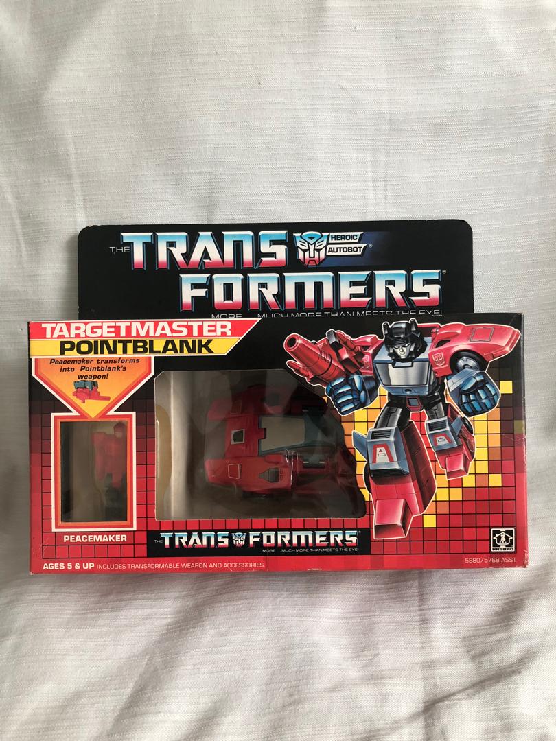 Vintage G1 Transformers Targetmaster Pointblank MISB, Hobbies & Toys ...