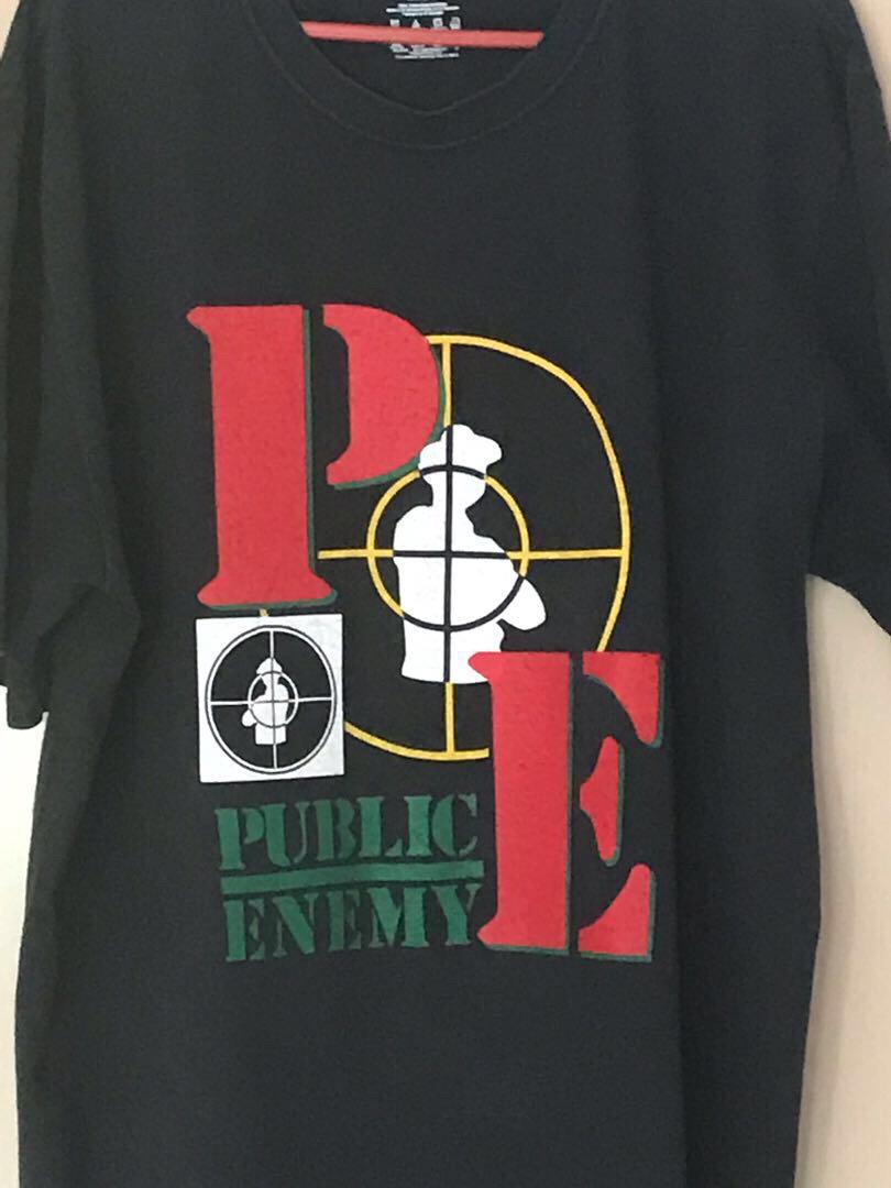 Vintage Public enemy Tee, Men's Fashion, Tops & Sets, Tshirts & Polo Shirts on Carousell