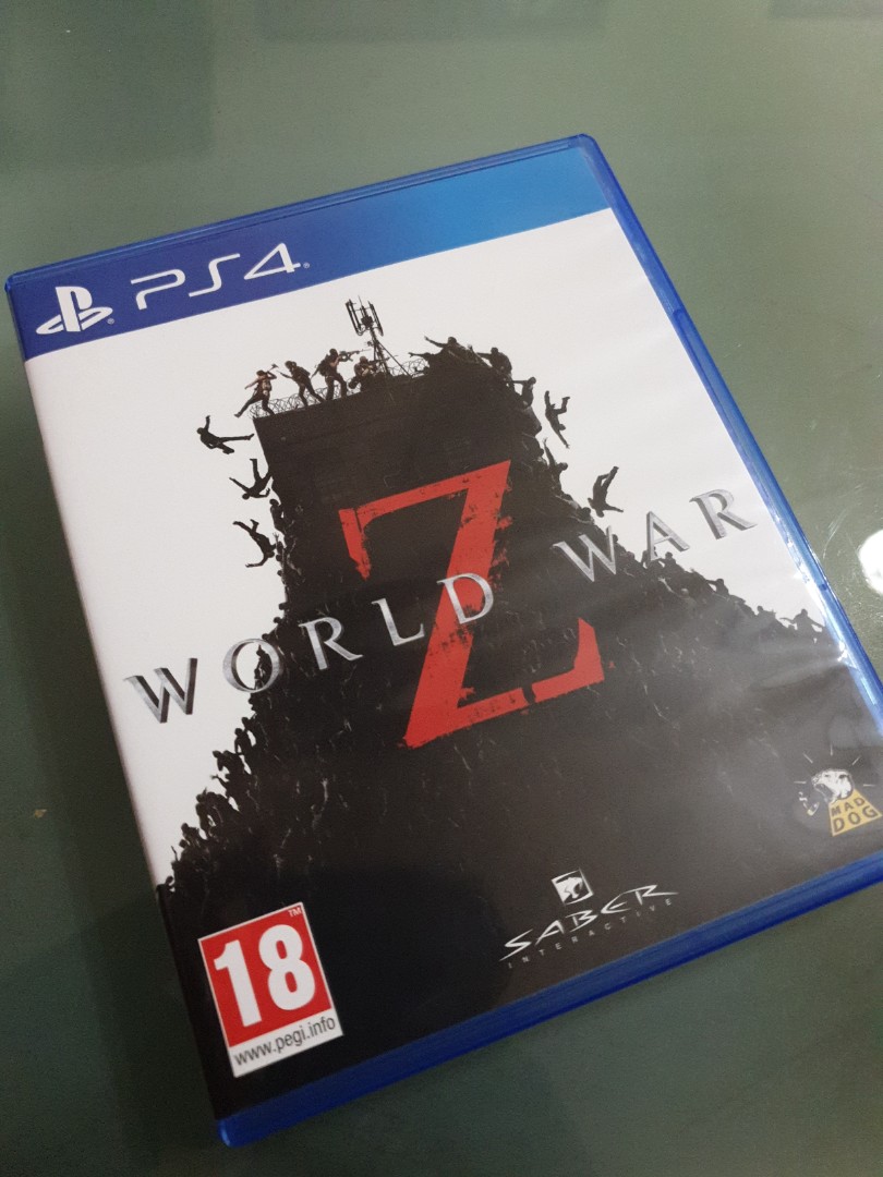 World War Z PS4 Game, Video Gaming, Video Games, PlayStation on Carousell