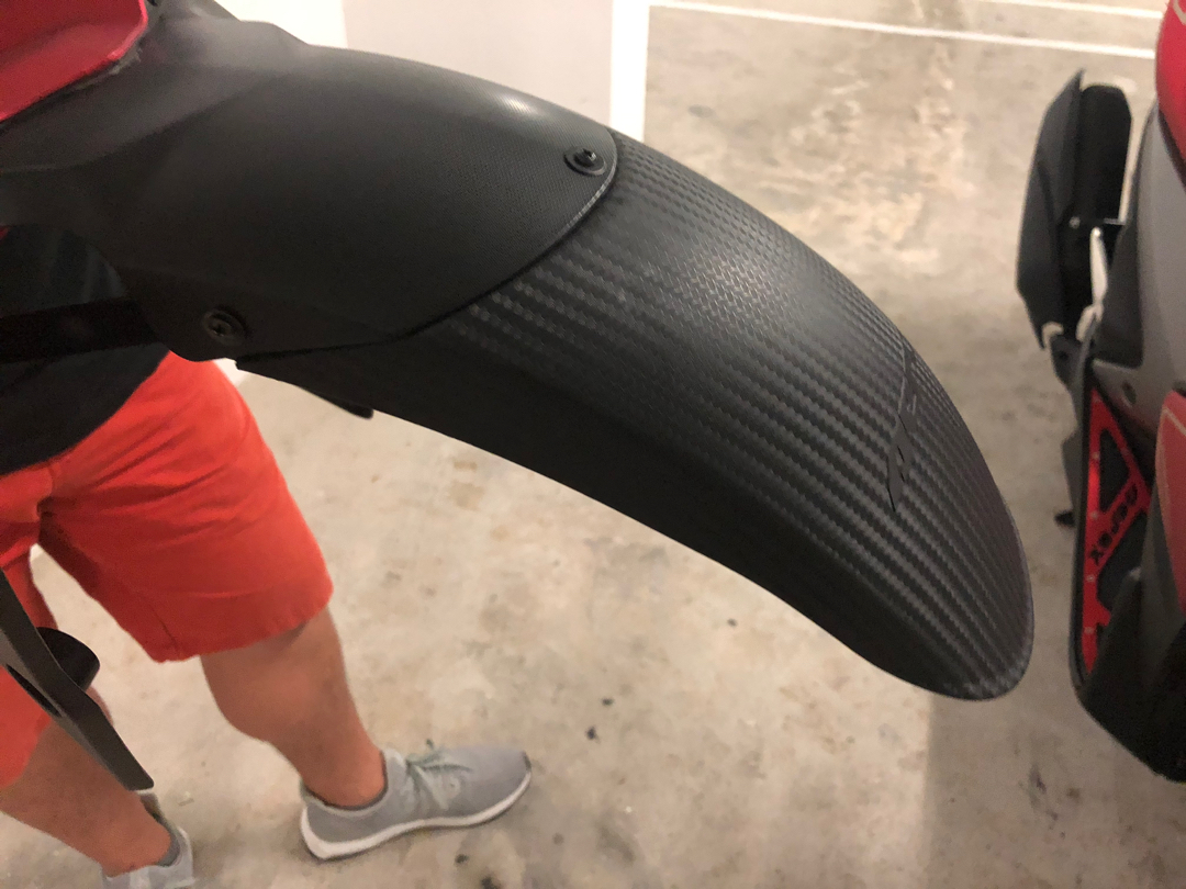 Yamaha Aerox - Front Fender Extension, Motorcycles, Motorcycle ...