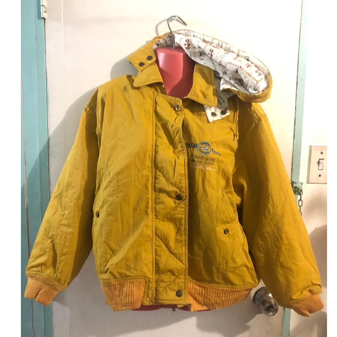 Yellow Winter Jacket, Women's Fashion, Coats, Jackets and Outerwear on ...