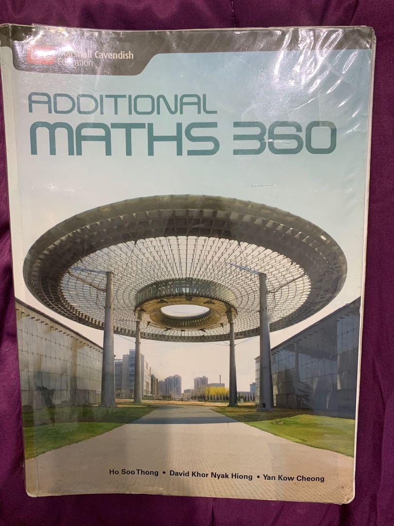 Additional Maths 360 Textbook, Hobbies & Toys, Books & Magazines ...
