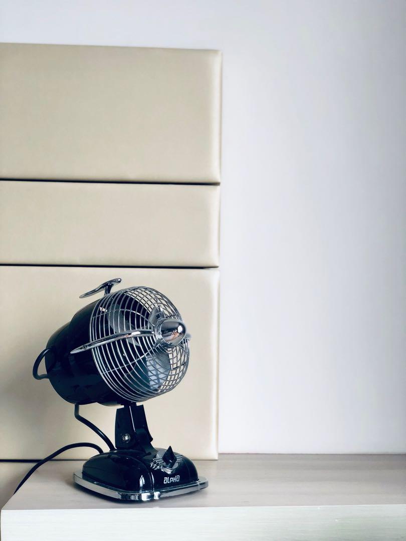 ALPHA stylist Jet/Table Fan, Furniture & Home Living, Lighting & Fans ...