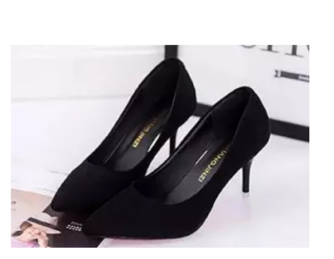 Black Heels, Women's Fashion, Footwear, Heels on Carousell