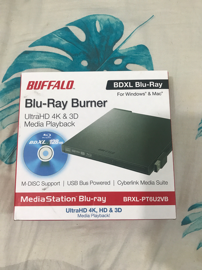 Blue Ray Burner/外置藍光光碟機, 家庭電器, 電視 & 其他娛樂, 藍光及播放器 - Carousell