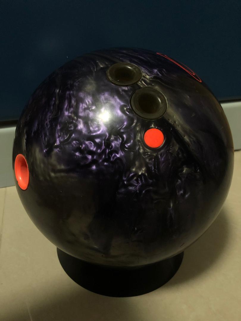 Brunswick Power Groove Reactive Bowling Ball, Sports Equipment, Sports ...