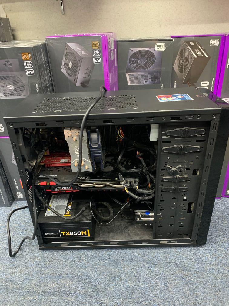 Budget PC with case and mobo and ram only, Computers & Tech, Parts ...