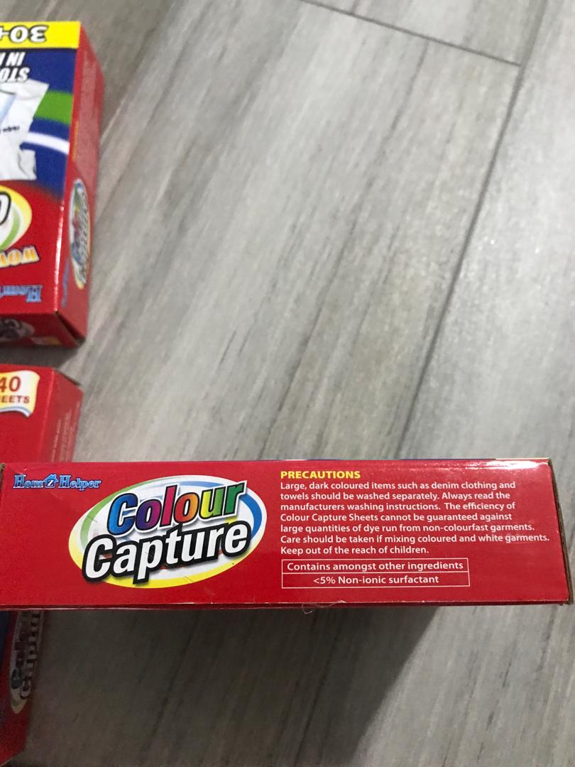 Colour Catcher Washing Machine Laundry Sheets, Everything Else on Carousell