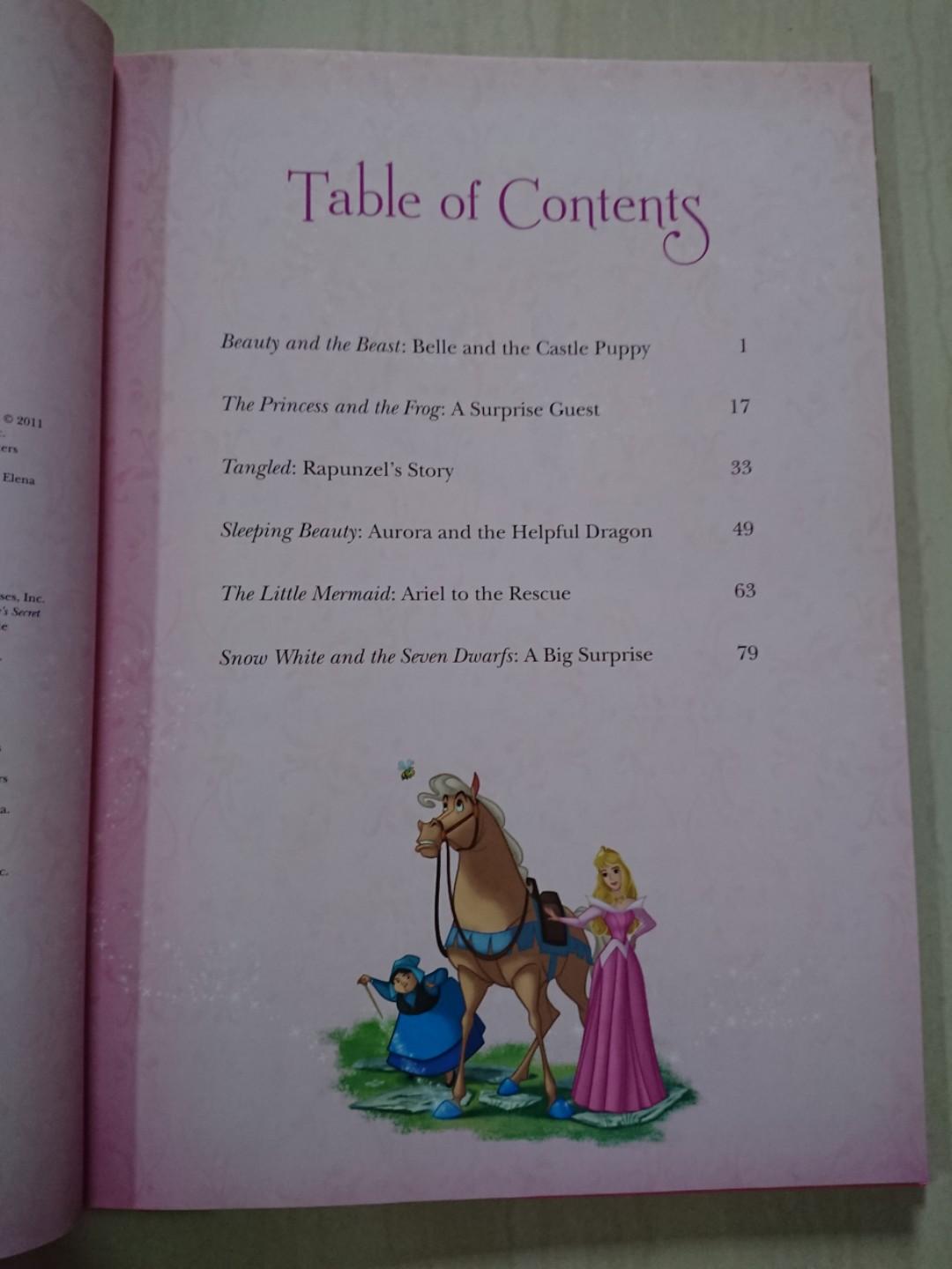 Disney Princess ~ My Favourite Princess Stories, Hobbies & Toys, Books ...