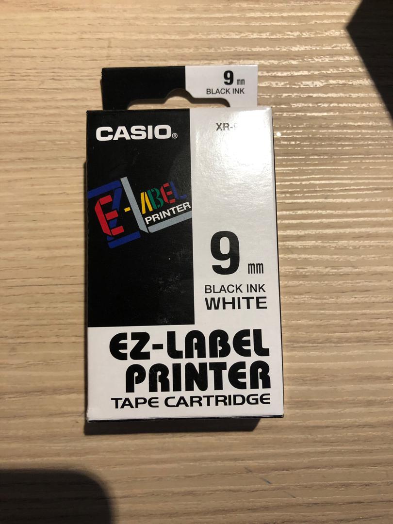 Ez Label Printer Tape Cartridge 9mm, Hobbies & Toys, Stationery & Craft ...