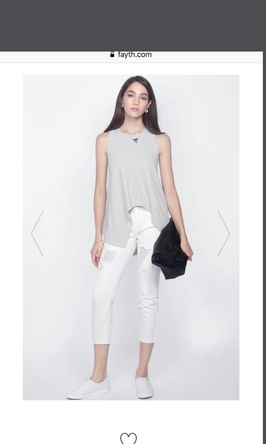 Faith zoe top, Women's Fashion, Tops, Other Tops on Carousell