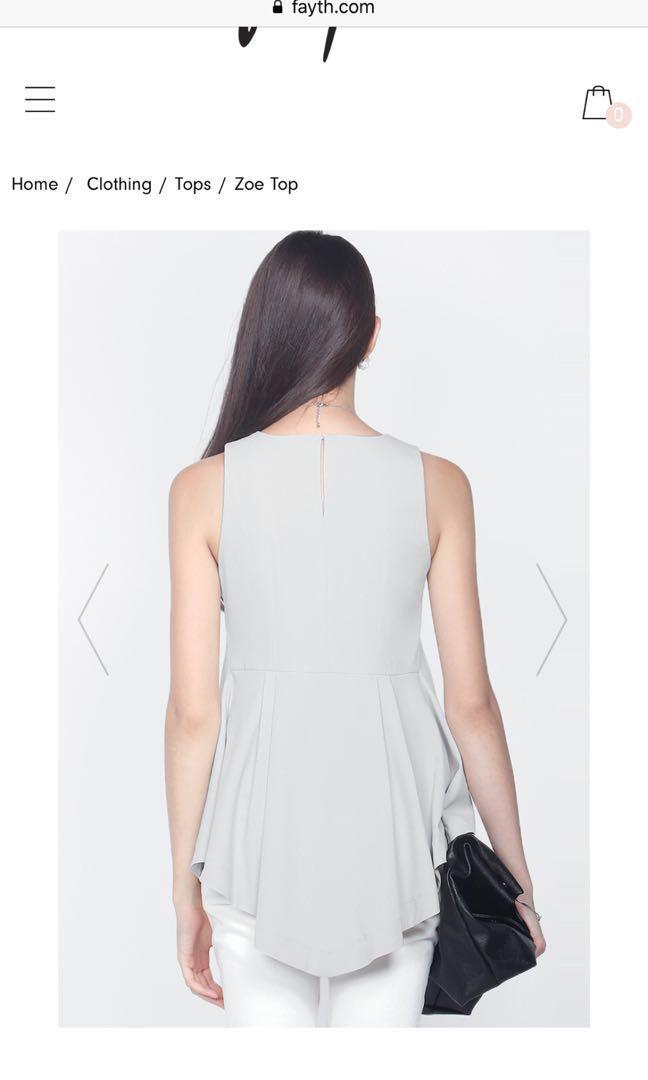 Faith zoe top, Women's Fashion, Tops, Other Tops on Carousell