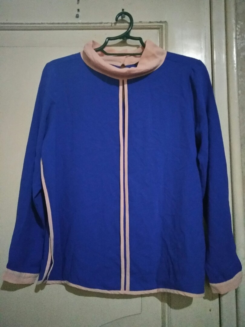 For Me Royal Blue Formal Wear, Women's Fashion, Maternity wear on Carousell