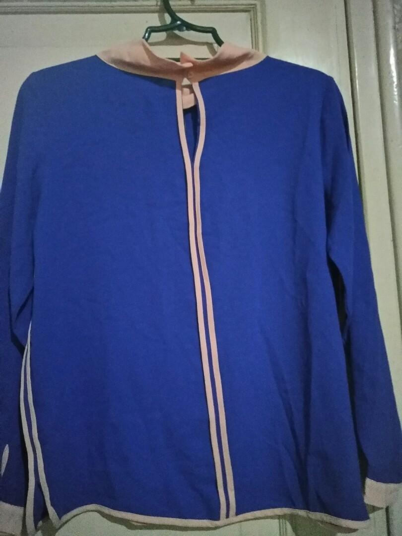 For Me Royal Blue Formal Wear, Women's Fashion, Maternity wear on Carousell