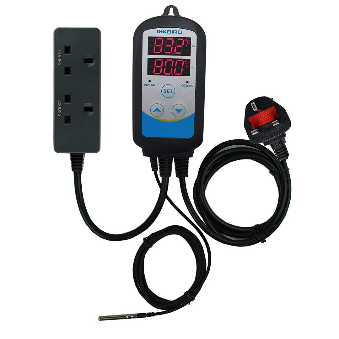 Inkbird ITC-310T-B 12-stage Programmable Digital Temperature Controller ...
