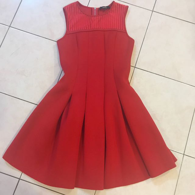 Jaspal Chilli Red Dress, Women's Fashion, Dresses & Sets, Dresses on ...