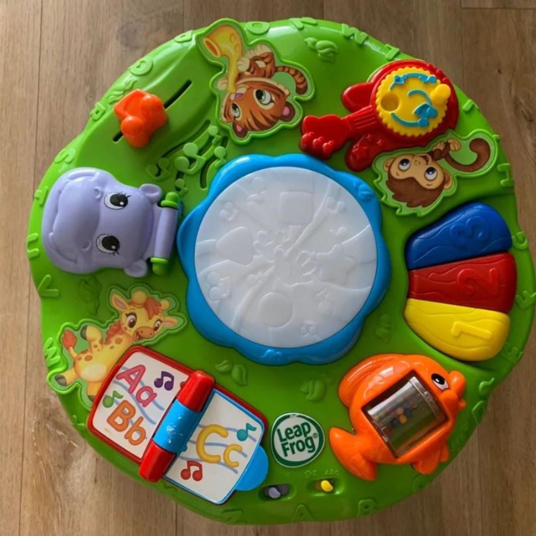 LeapFrog Animal Adventure Learning Table, Hobbies & Toys, Toys & Games ...