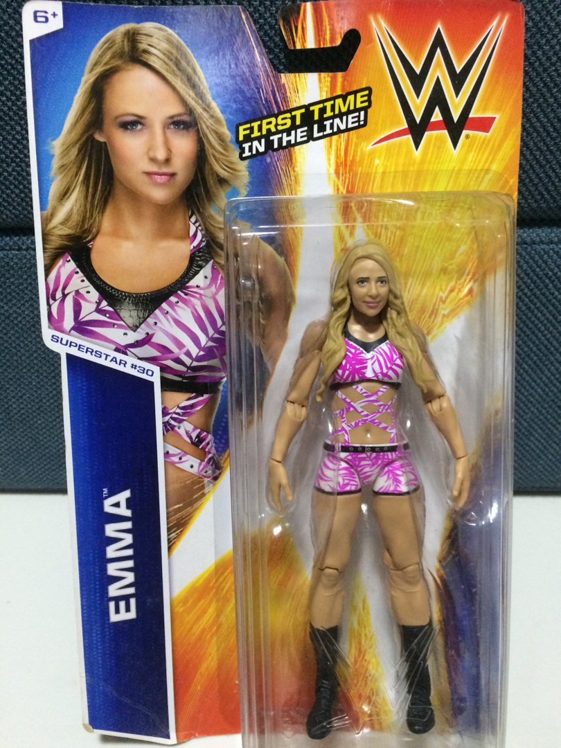 Mattel WWE Basic Emma, Toys & Games, Bricks & Figurines on Carousell