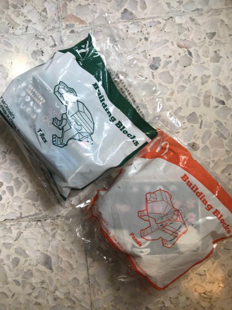 McDonald’s T rex & Panda, Hobbies & Toys, Collectibles & Memorabilia ...