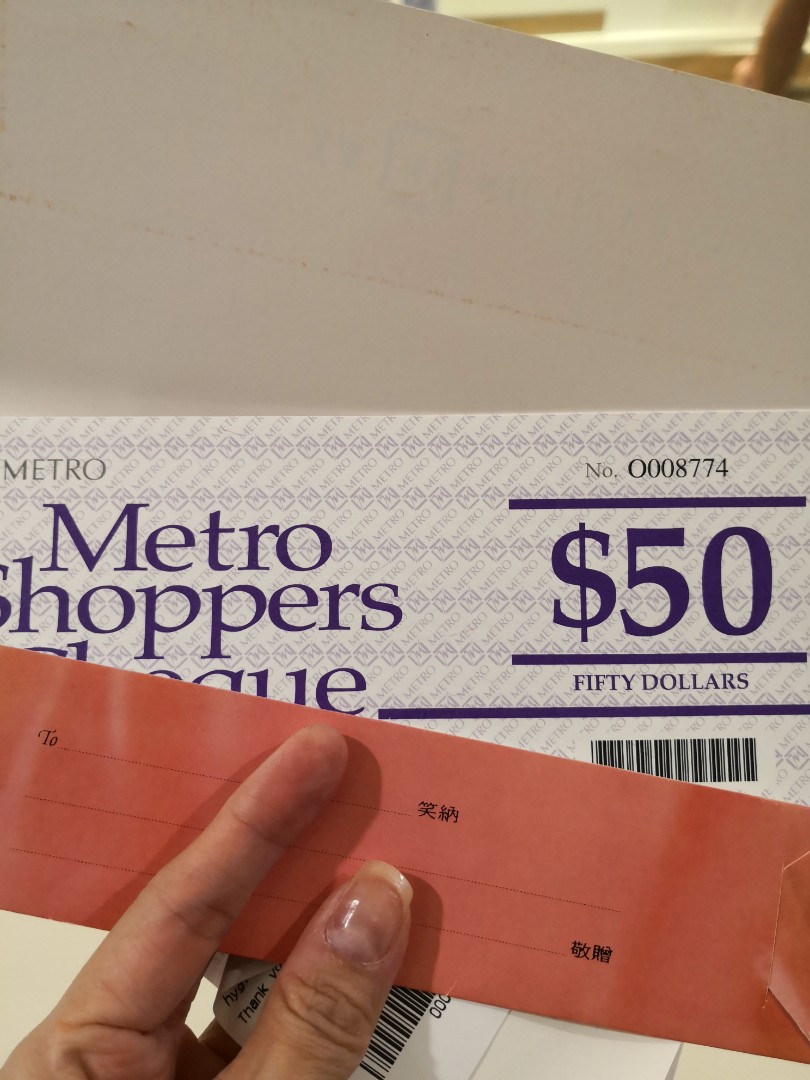 Metro vouchers, Everything Else on Carousell