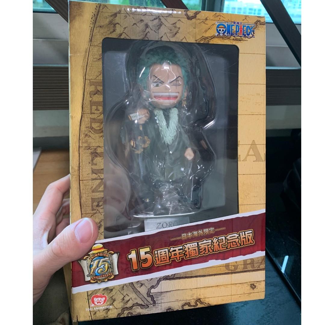 One Piece 15th Anniversary Zoro Collectible, Hobbies & Toys ...