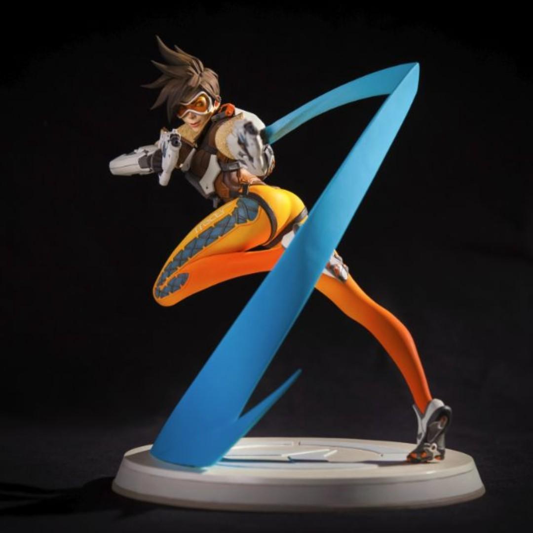 Overwatch Tracer Statue, Hobbies & Toys, Toys & Games on Carousell