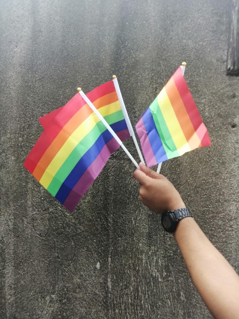 Pride flaglets rainbow, Community on Carousell